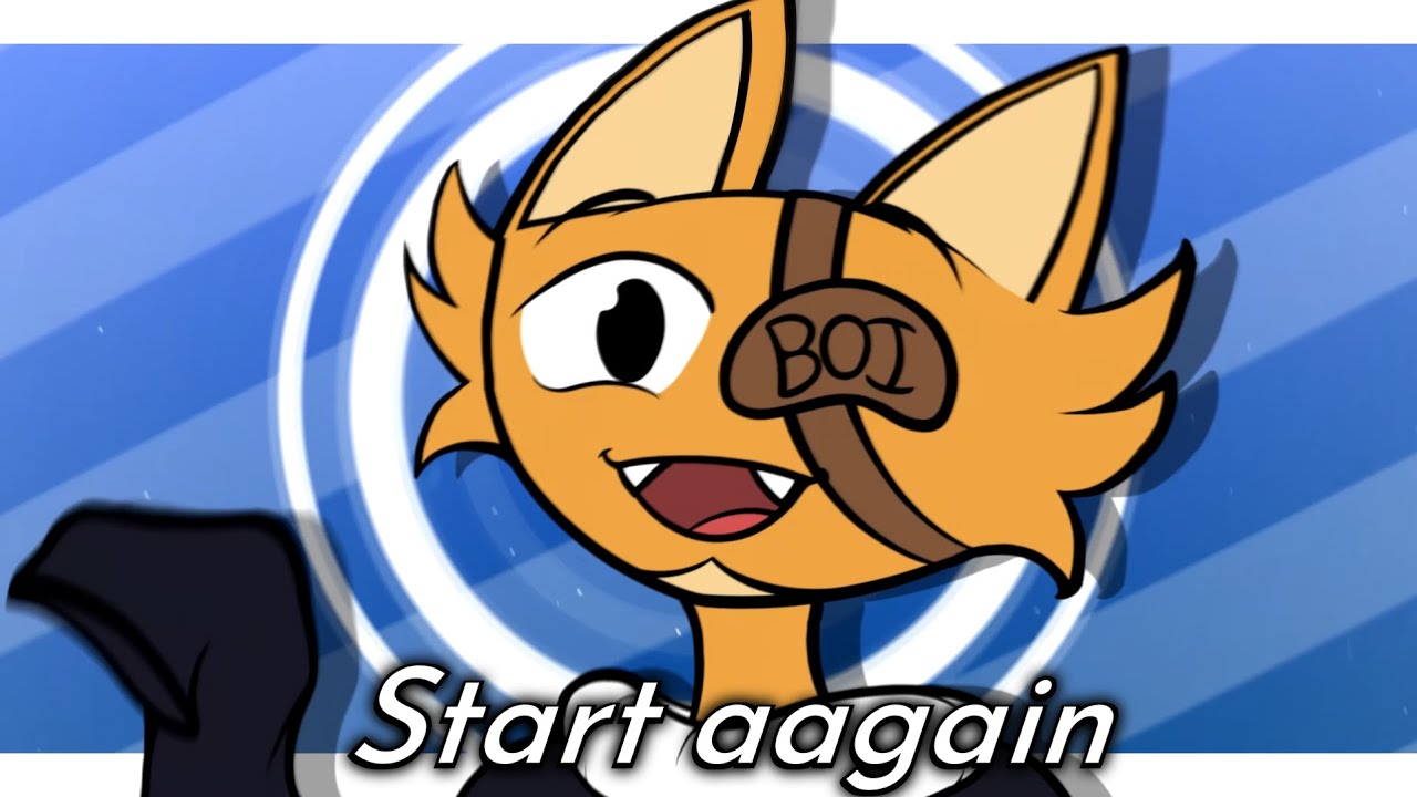 Start again // Animation Meme // BD Gift for my friend - YouTube