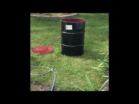 Build a spit out of a 55 gallon drum! - YouTube