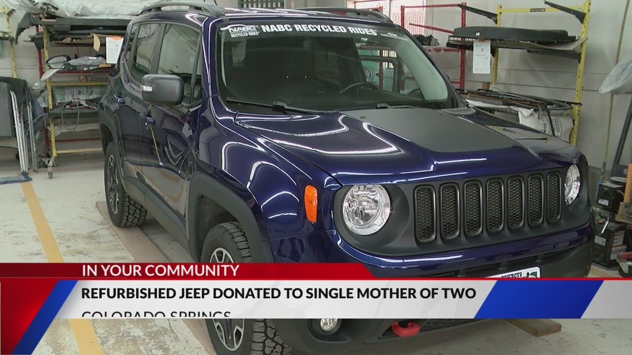 GEICO and NABC donate car to single mother of two - YouTube