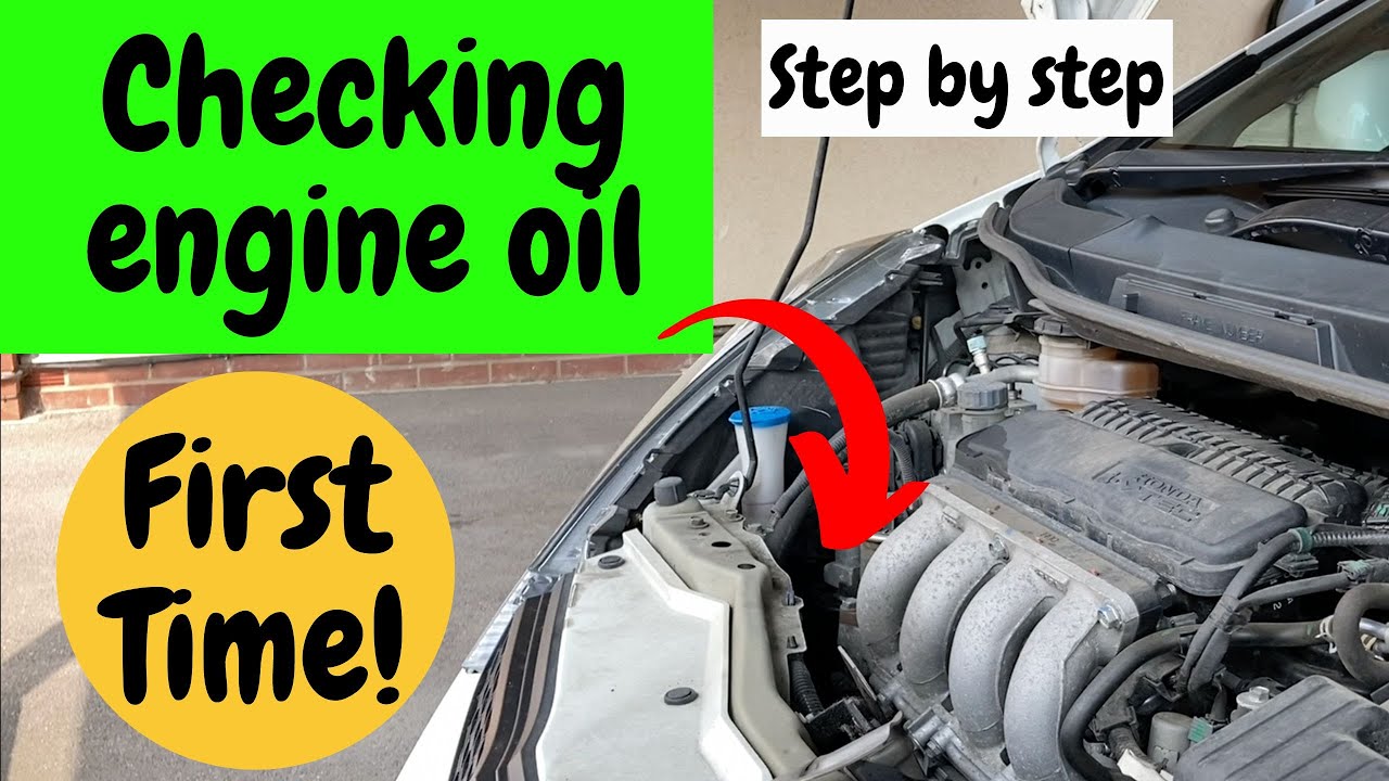 First Time Checking Engine Oil? - YouTube
