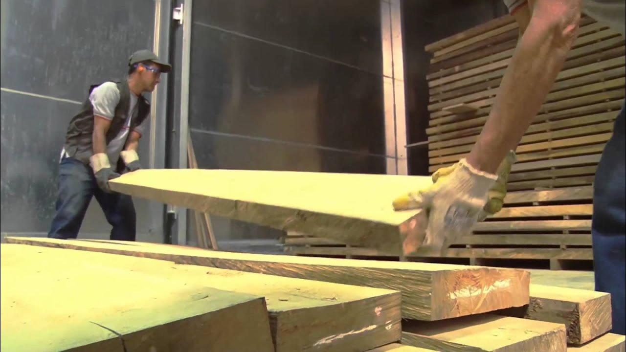 Cámaras Para Secado de Madera - YouTube