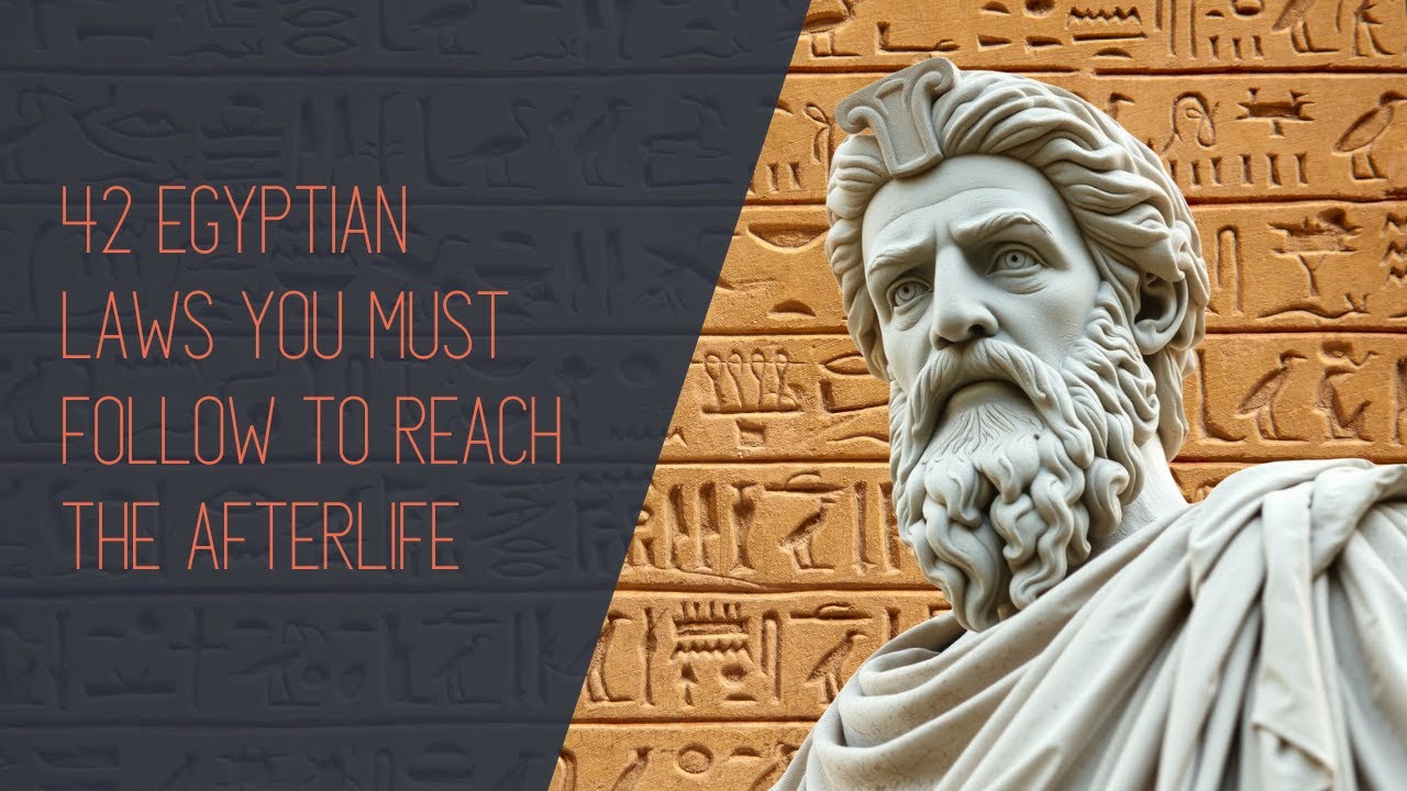 The Moral Code That Shaped Humanity – Ancient Egypt: 42 Laws of Ma'at 🏺 ...