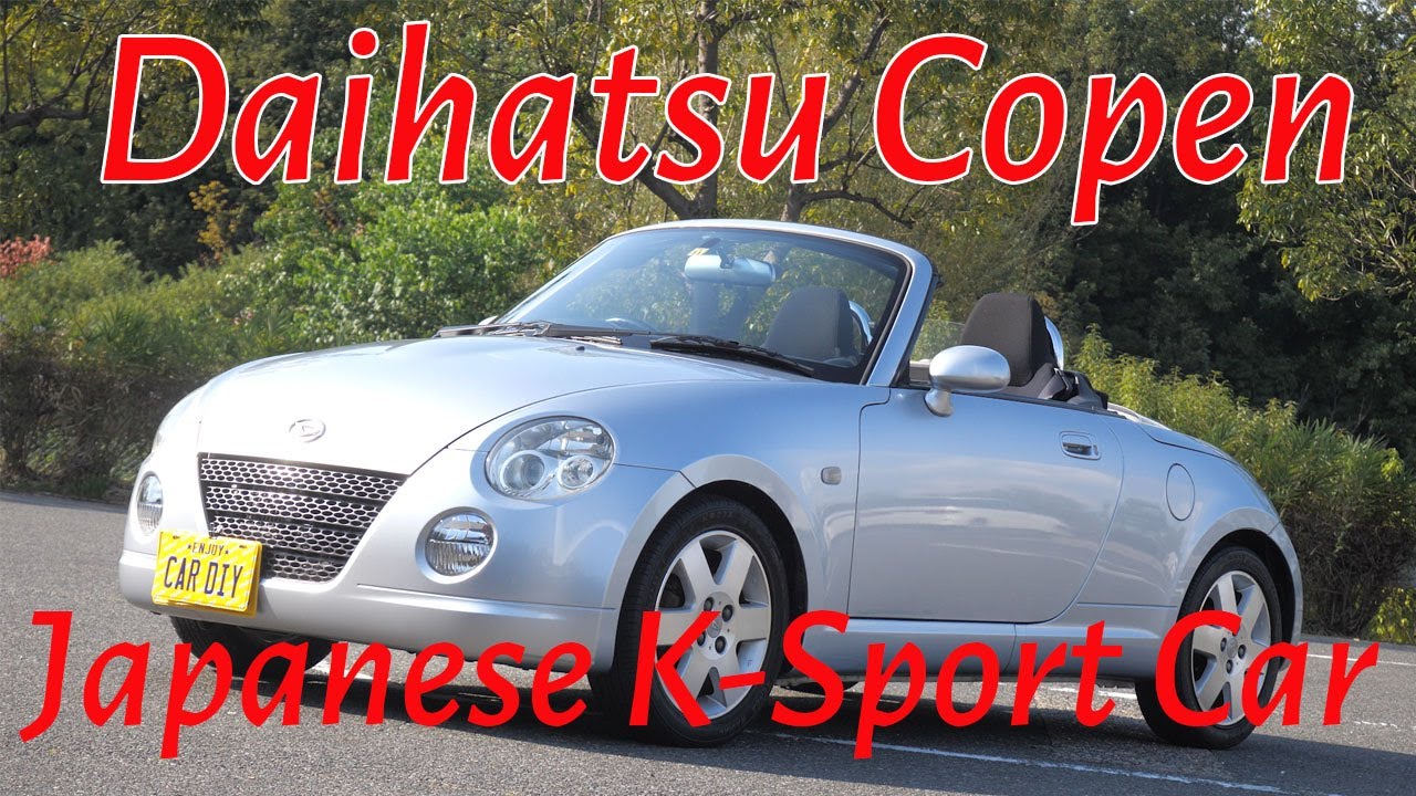 2006 Daihatsu Copen - Japanese K-Car - YouTube