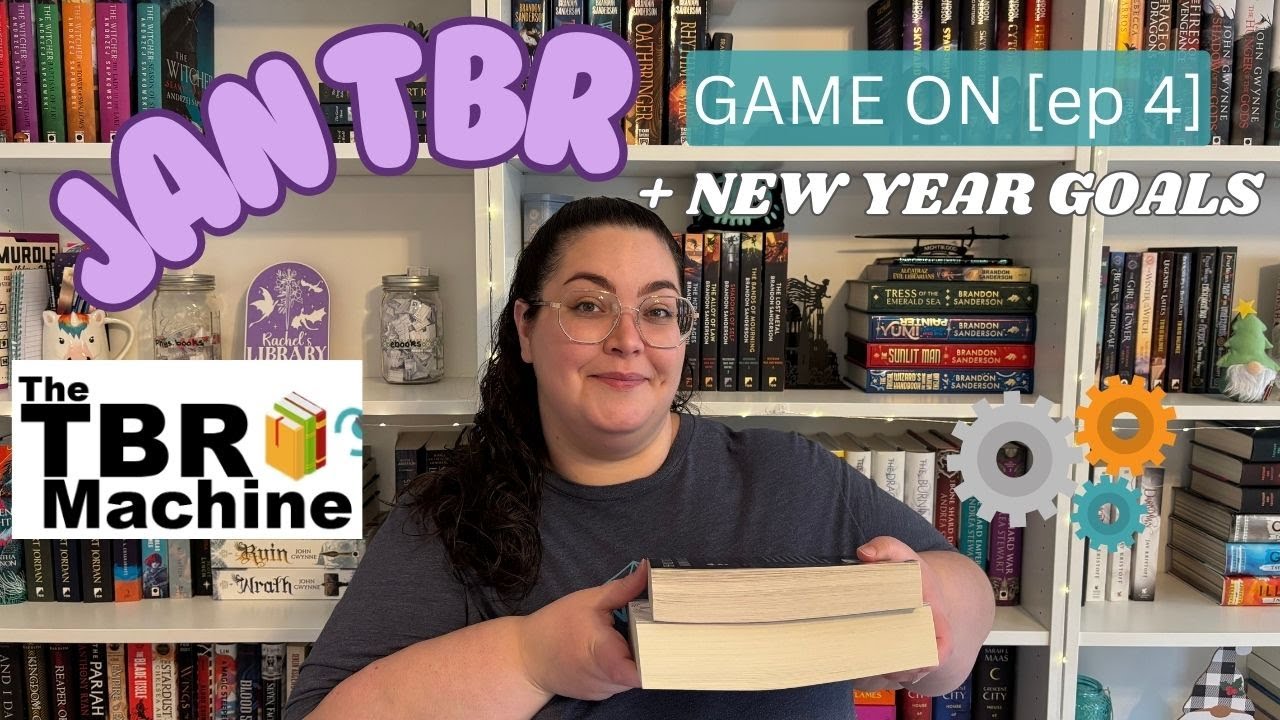 JAN TBR- Game on! ep 4 [the TBR machine] & some quick new years goals 🥂 ...