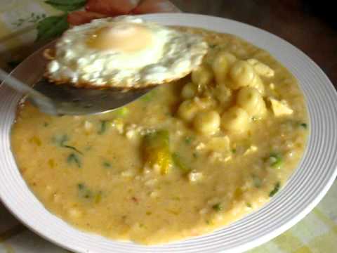 chupe de pescado que ricooo - YouTube