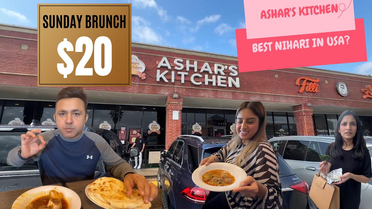 Ashar's Kitchen | Sunday Brunch | USA Best Nihari? - YouTube