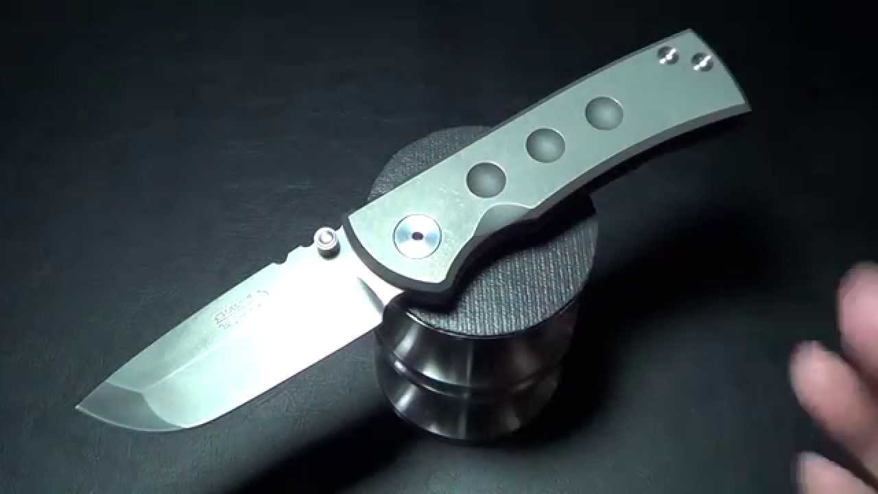 Chaves Knives Custom 228 - YouTube