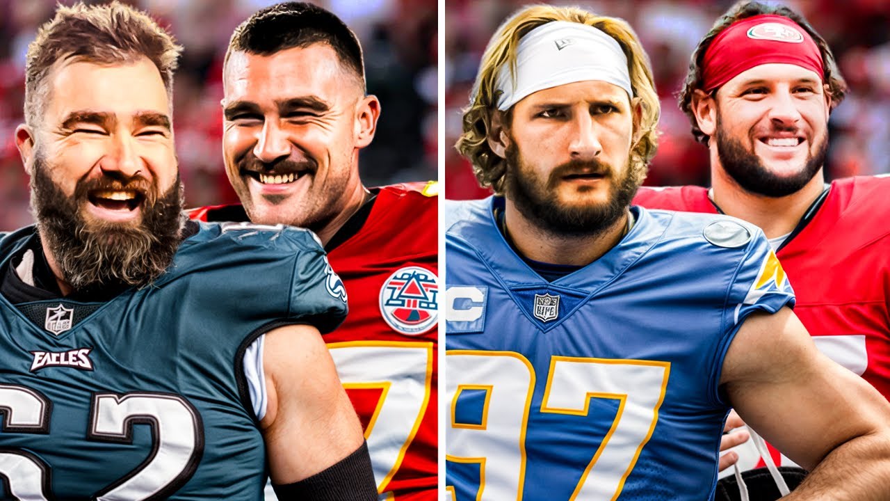 Top 10 GREATEST Siblings in NFL History - YouTube