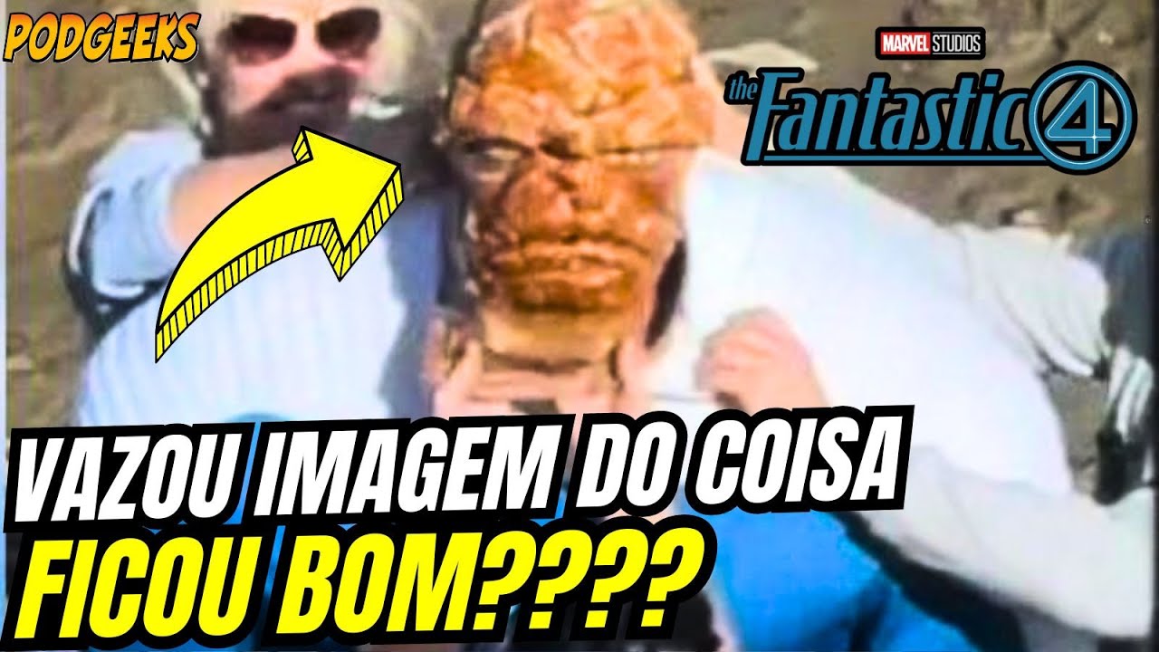 URGENTE! VAZOU VISUAL COMPLETO DO COISA EM QUARTETO FANTÁSTICO FIRST ...