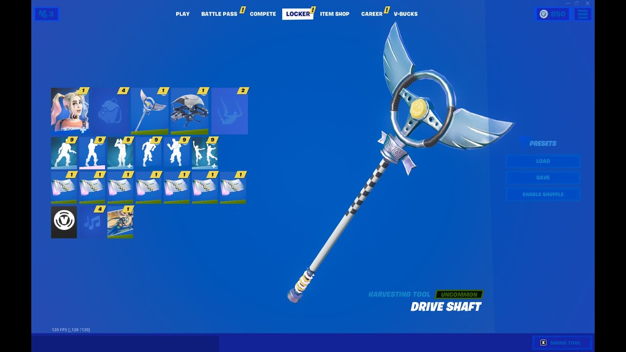 Drive Shaft - Sound Test & Gameplay - Fortnite - YouTube