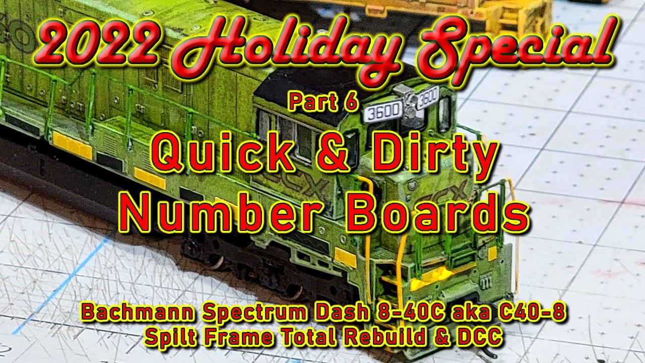 2022 HS 6 Number Boards Quick and Dirty - YouTube