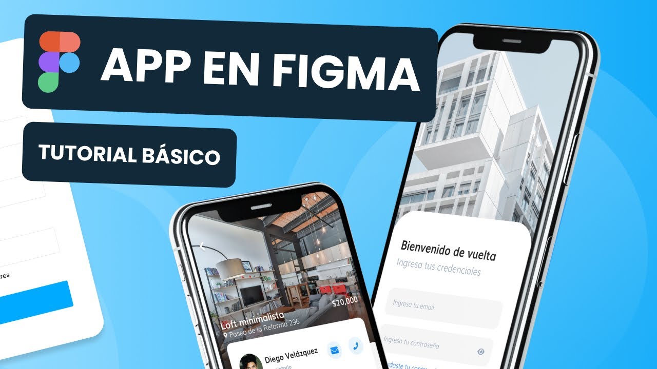 Figma Tutorial español - ¿Cómo crear tu primera aplicación? - YouTube