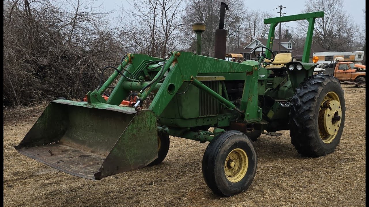 1966 John Deere 4020 gas tractor wf March 27 online auction 2024 # ...
