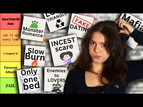 tier ranking every romance book trope