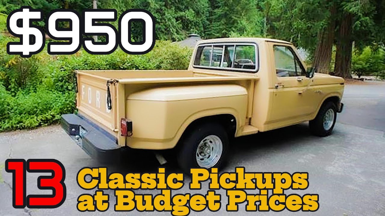 Craigslist Finds: 13 Classic Pickups at Budget Prices - YouTube