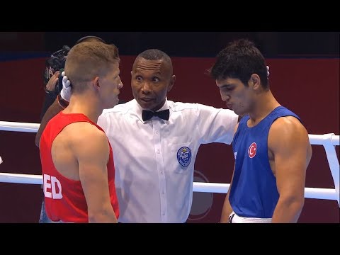 Preliminaries (75kg) VAN DER PAS Max Petrus (NED) vs GULER Serhat (TUR) /AIBA World 2019