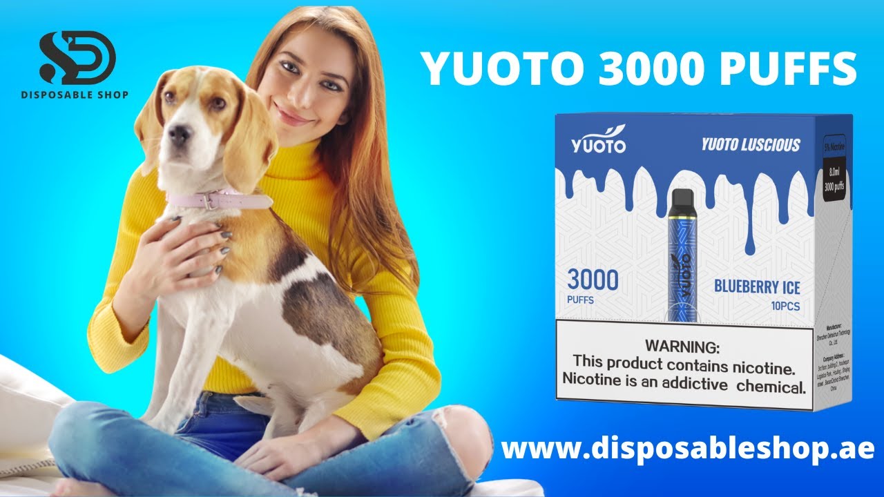 Yuoto 3000 Puffs Disposable Vape Dubai Review - YouTube