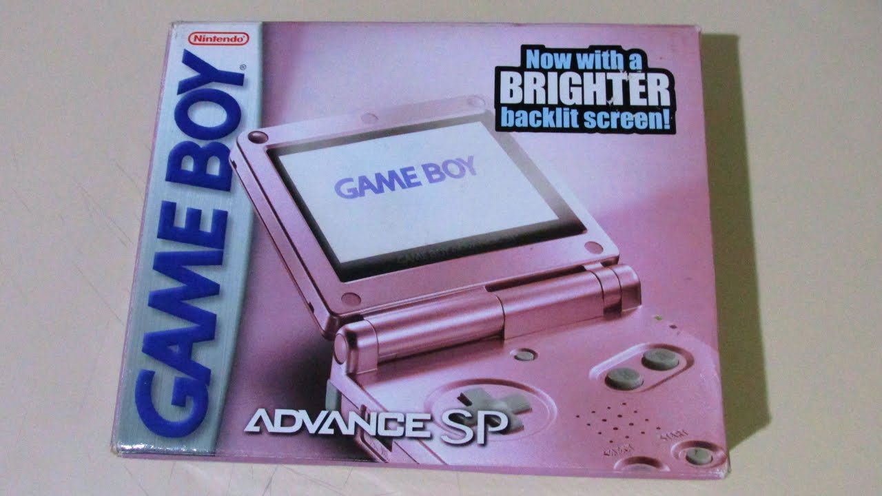 Game Boy Advance SP - Unboxing - YouTube