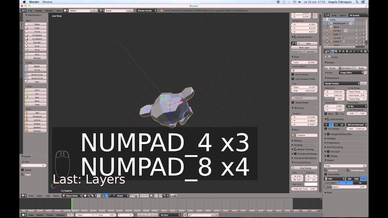 04 configuracion portatiles Blender - YouTube