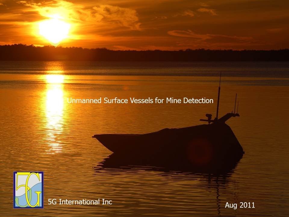 USV for Mine Detection - YouTube
