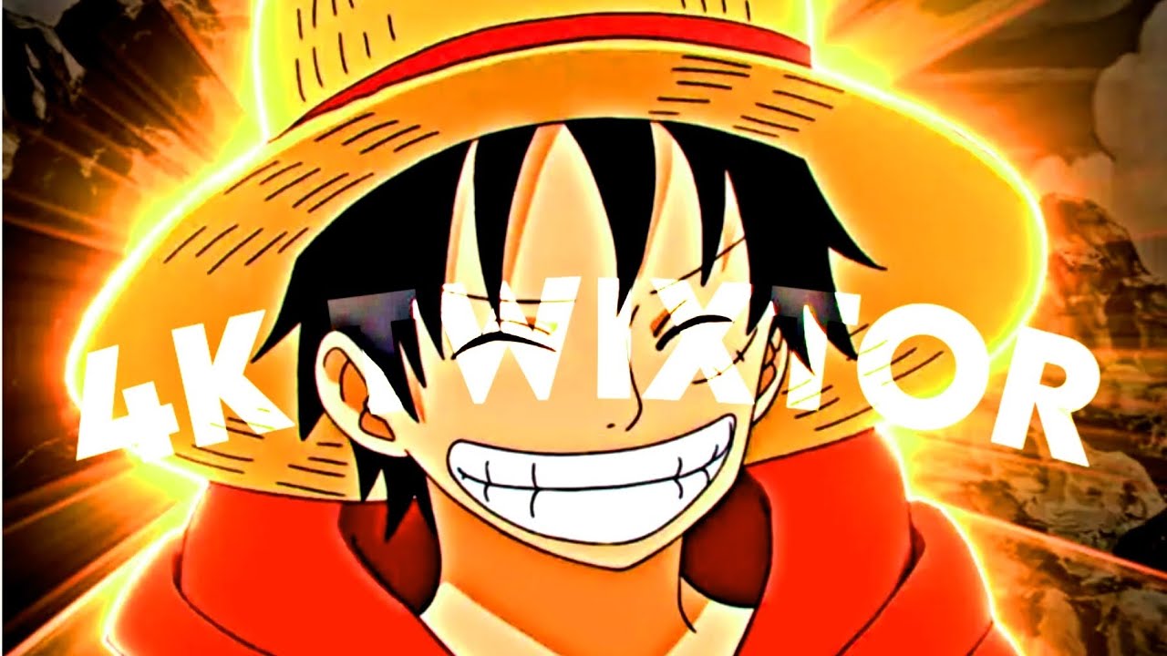 Monkey d luffy - One piece [4k Twixtor] Free for edit - YouTube