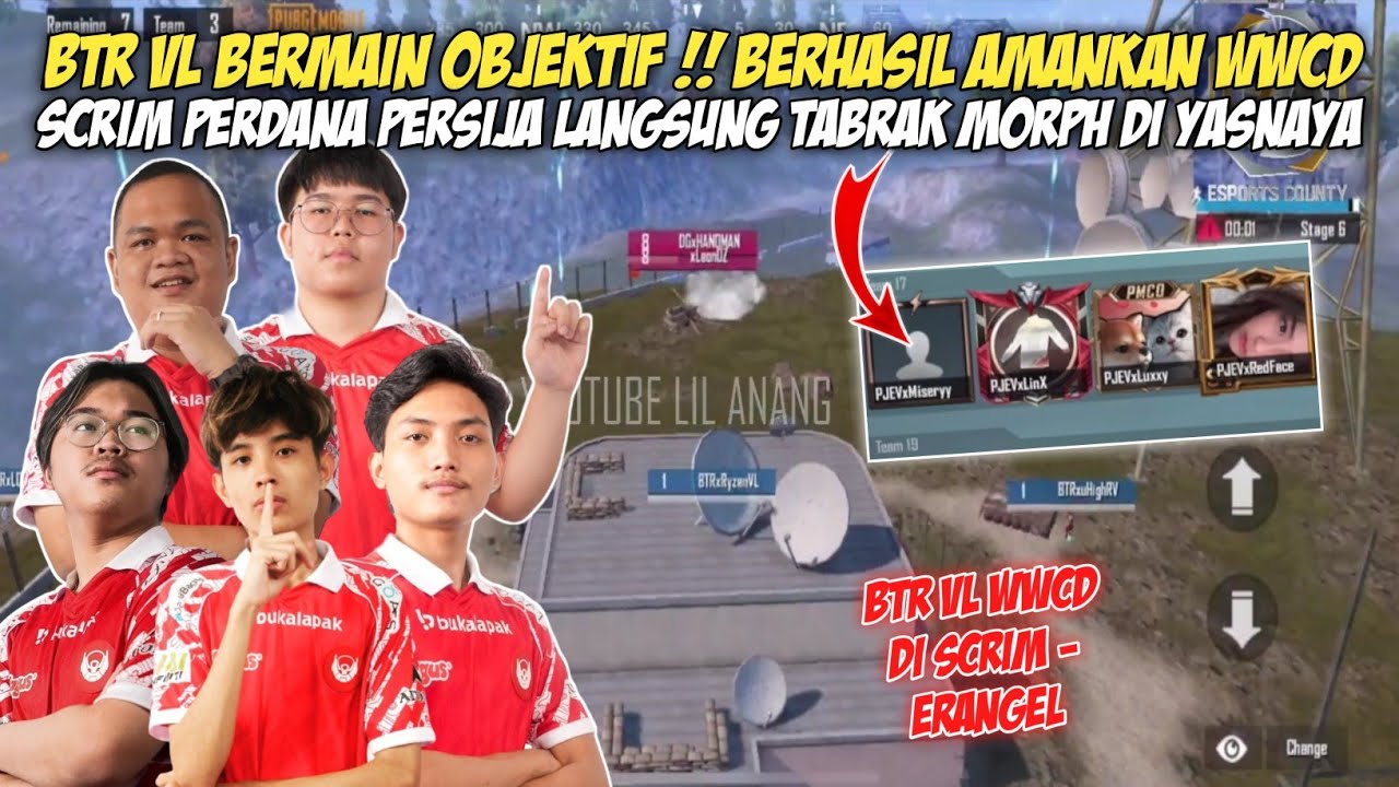 BTR VL WWCD BERMAIN OBJEKTIF !! SCRIM PERDANA PERSIJA AUTO TABRAK MORPH DI YASNAYA | SCRIM - YouTube