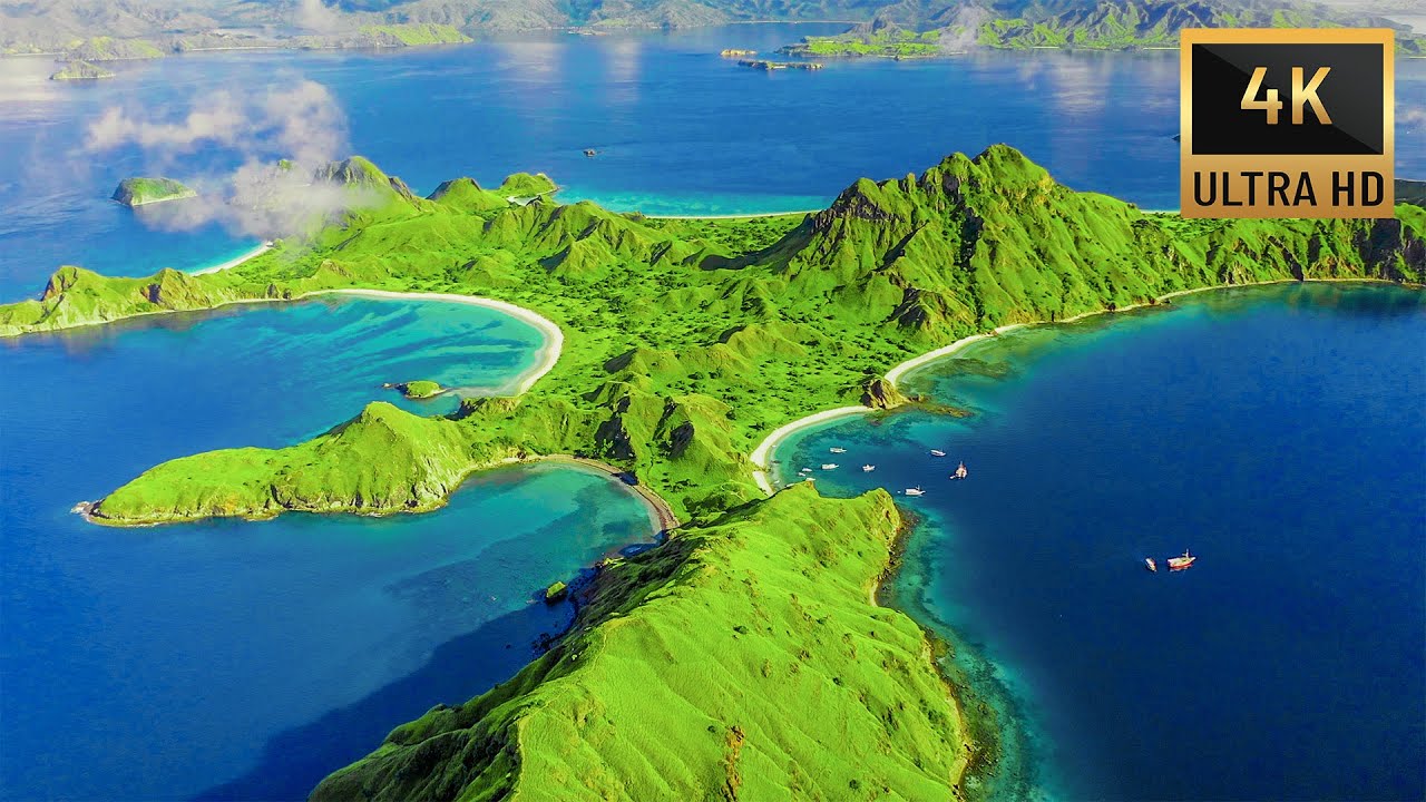 4K Amazing Aerial Views of the Earth with Relaxation Music - YouTube