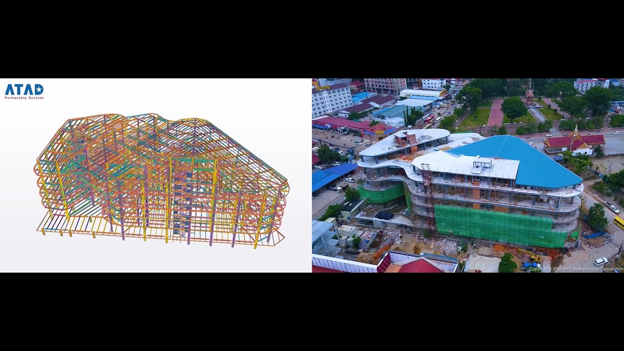 Furi Times Square Mall Project, Cambodia - From Drawings To Reality ...