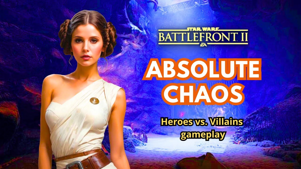 Absolute chaos - Star Wars Battlefront 2 - HvV gameplay - YouTube
