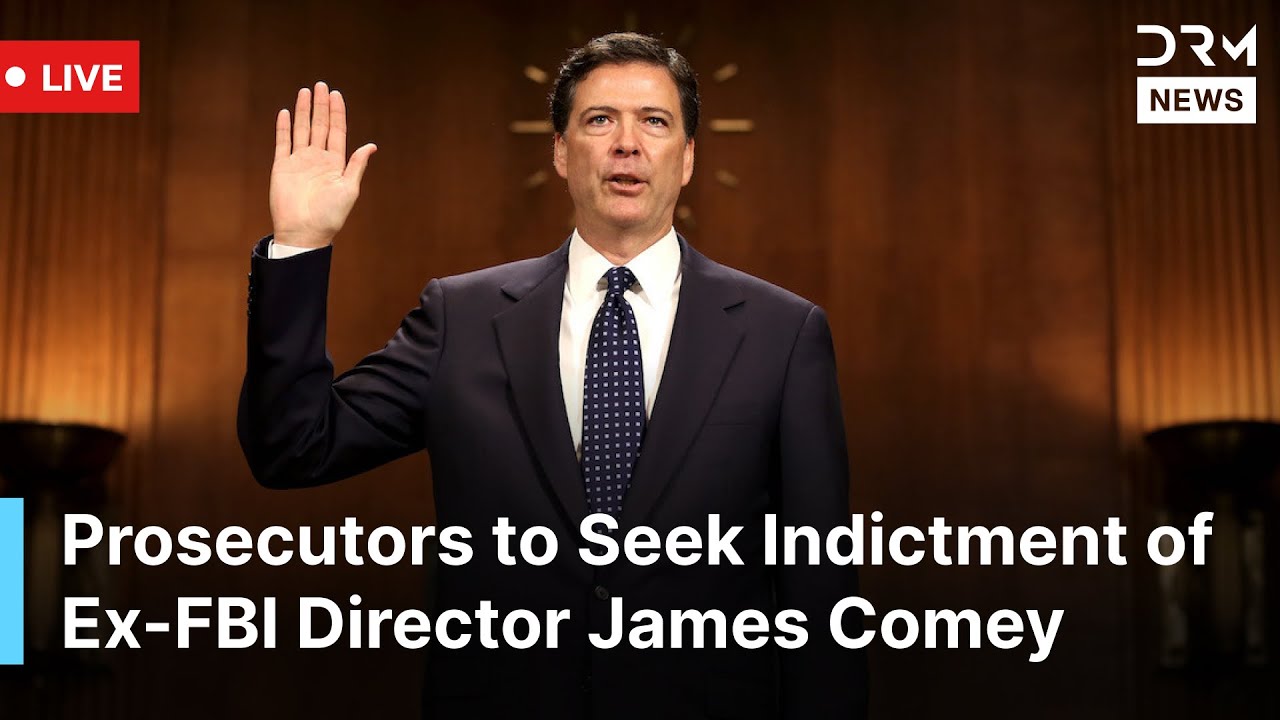 LIVE: Prosecutors Move Against Ex FBI Director James Comey in Virginia ...