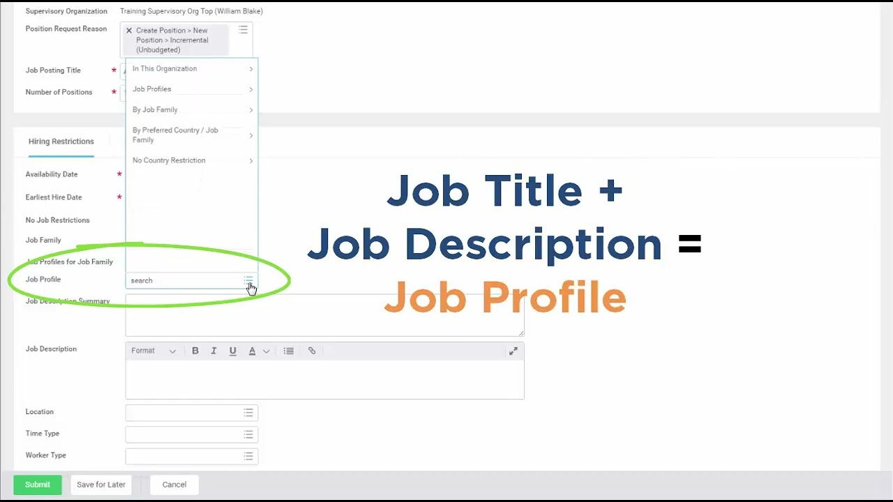 How To Create A New Position In Workday YouTube How To Create A New Position In Workday YouTube