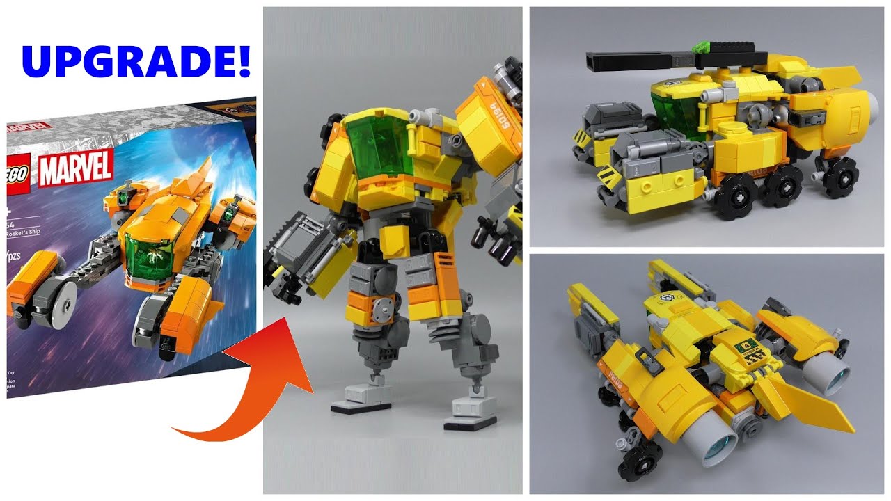 LEGO Transformer Triple Changer [Viewers' Ideas] - YouTube