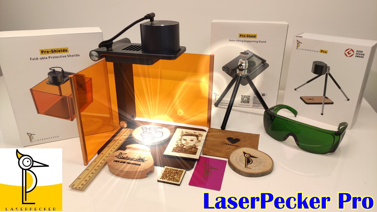 LaserPecker Pro Portable Laser Engraver Review , with Auto-focusing ...