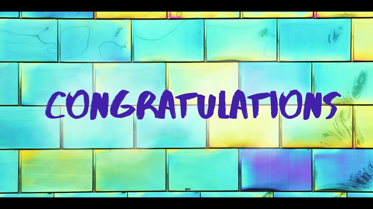 Congratulations - YouTube