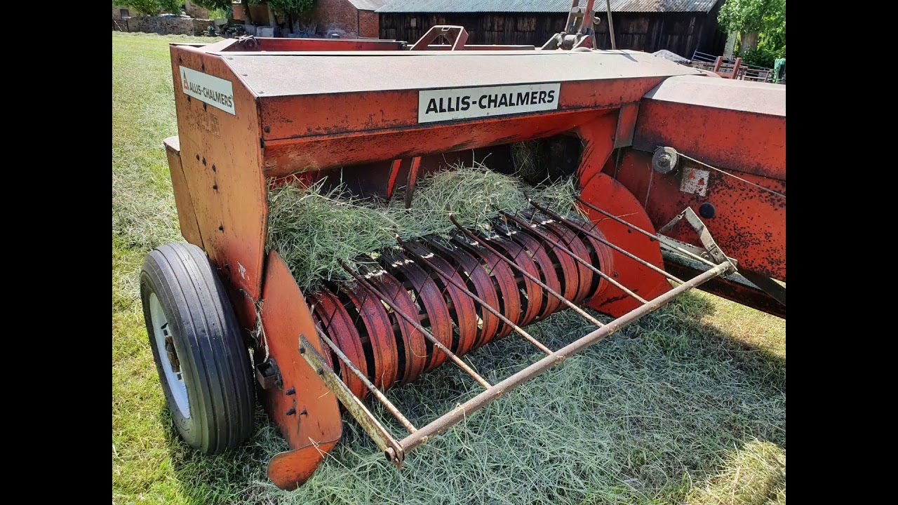 Allis-Chalmers Hay Baler 1966 -final edit - YouTube