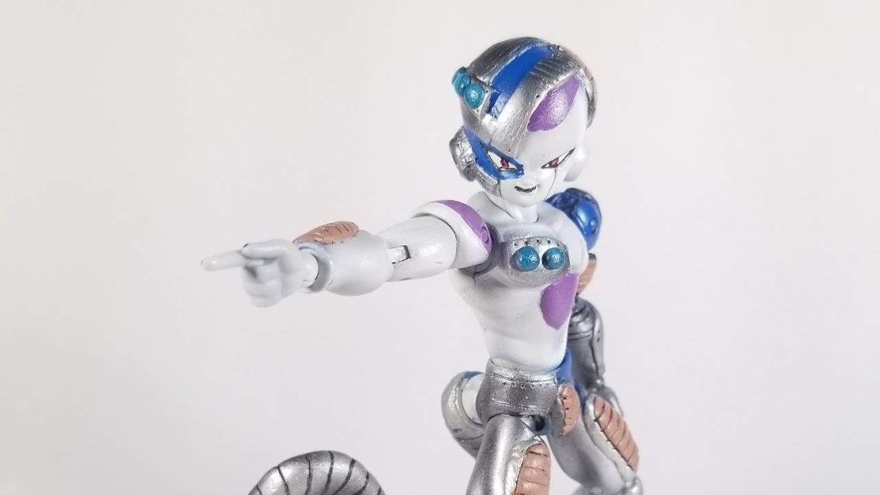Custom dragon stars mecha Frieza action figure review - YouTube