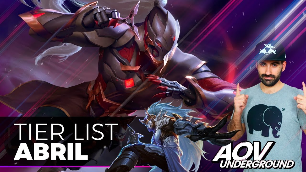 TIER LIST de Abril 2019 | Los MEJORES HÉROES de Arena Of Valor ...