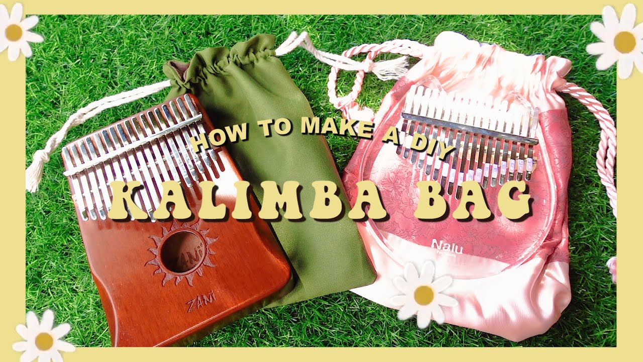 ☕ How To Make A Kalimba Bag | DIY Kalimba Accessories - YouTube
