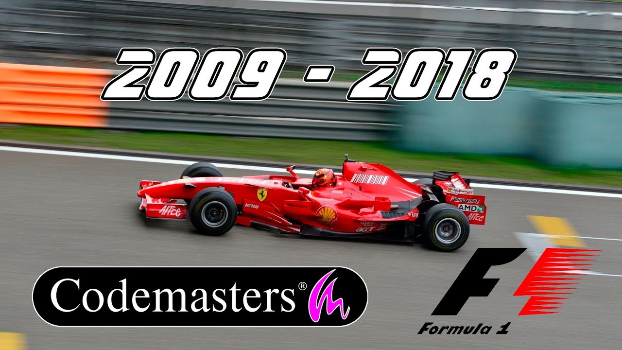 История / Эволюция Formula One (F1) от Codemasters - YouTube