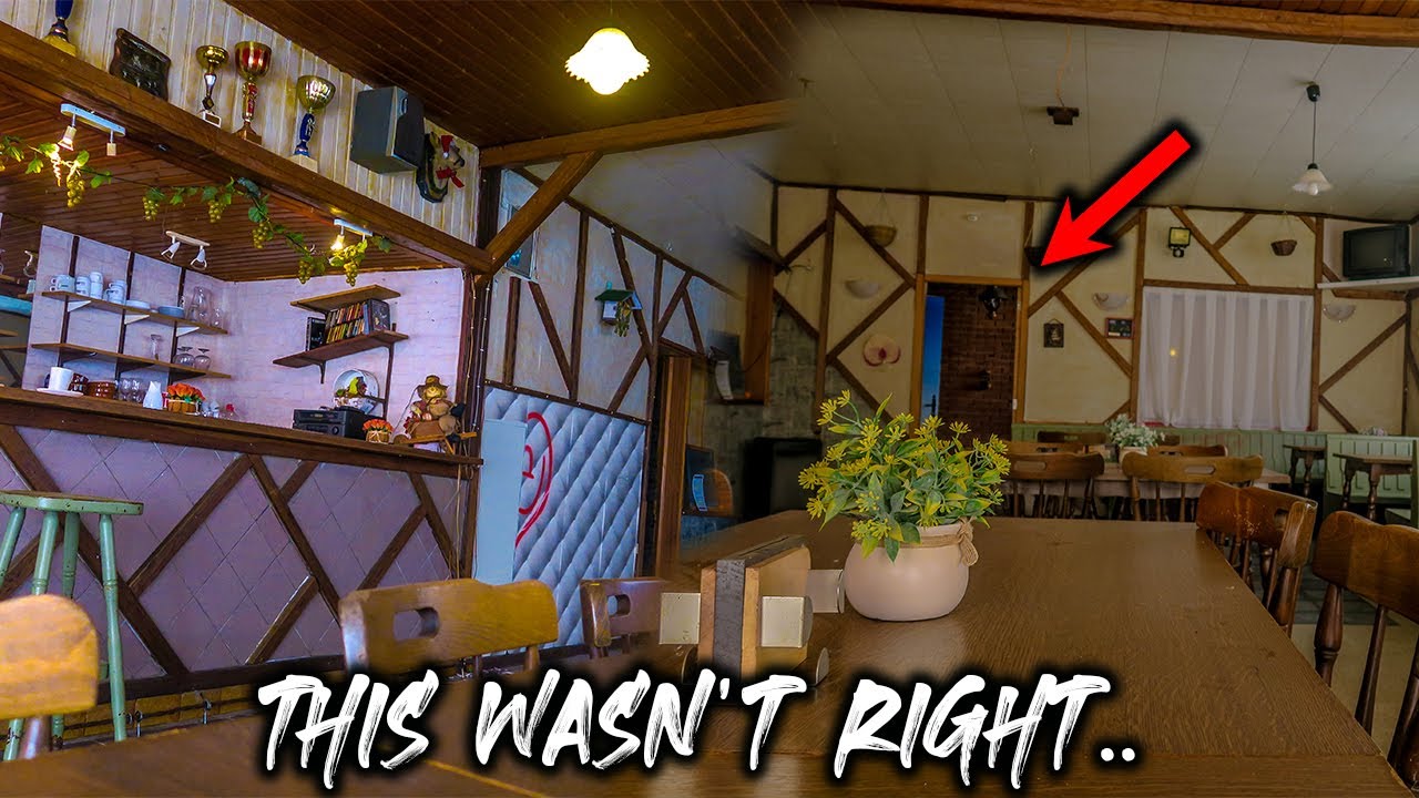 Something Happened At This Abandoned Untouched Cafe This Was Crazy 4865