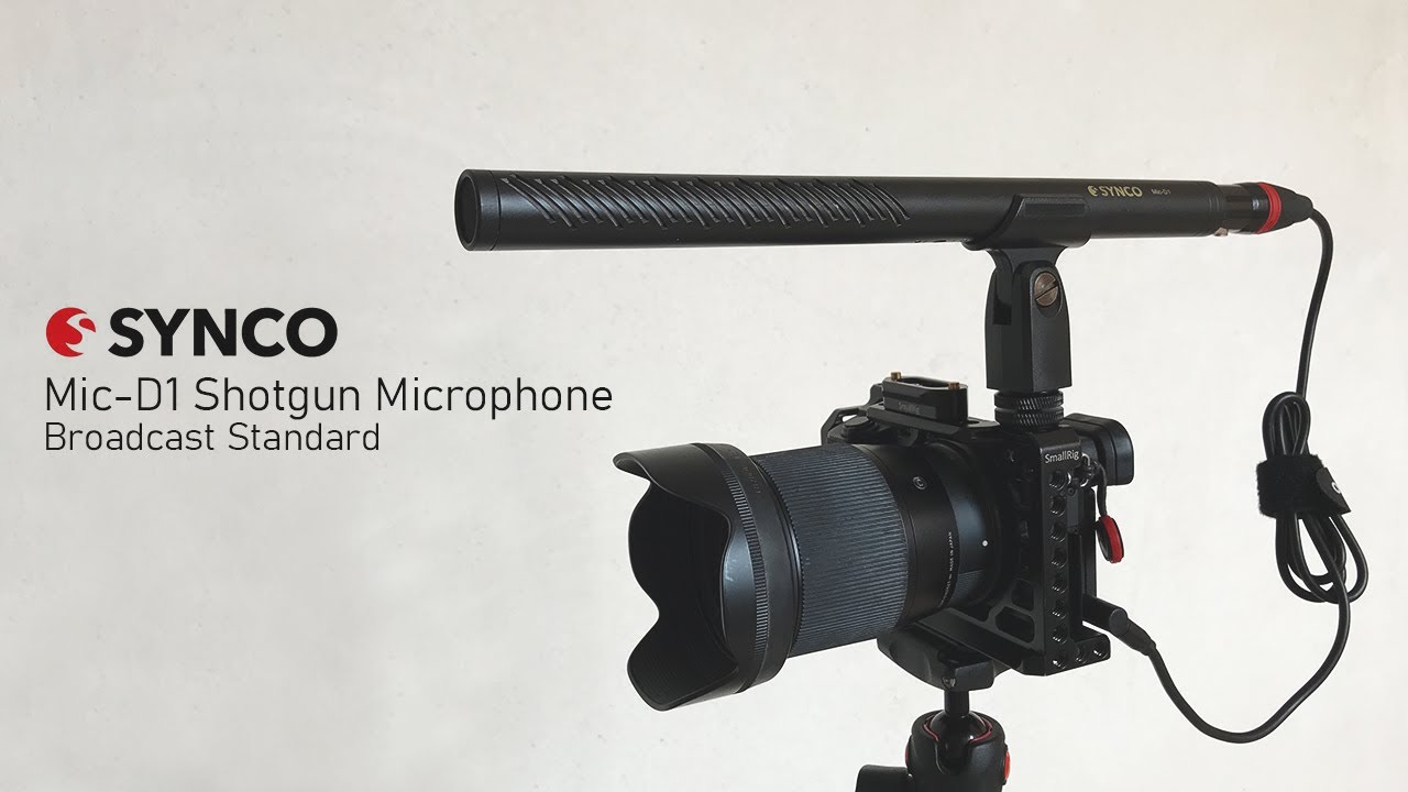 Best BUDGET Shotgun microphone in 2021! Mic-D1 from SYNCO - YouTube