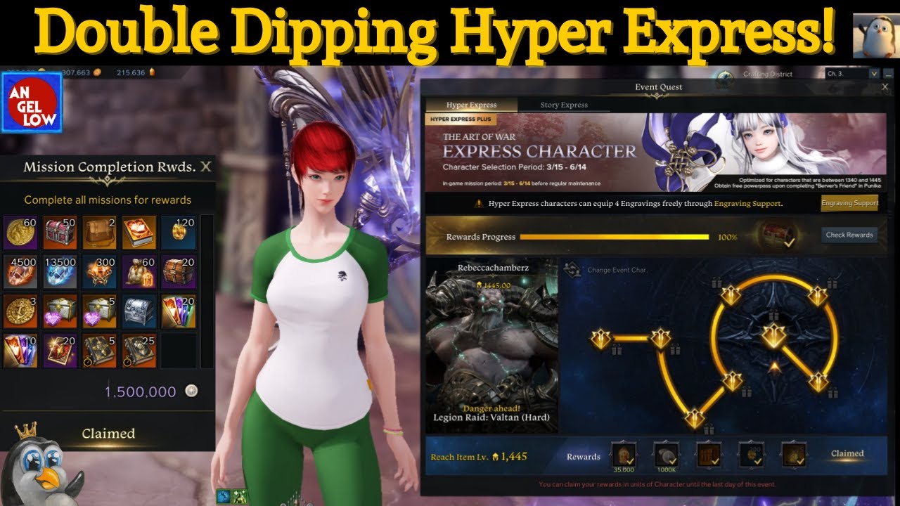 I Finished my Art of War Hyper Express Character Pass! Time for the Rewards! Double Dipping ...