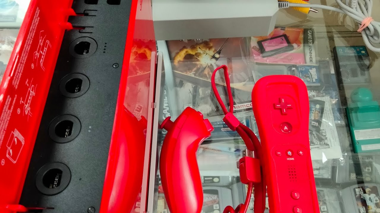 Nintendo wii rojo - YouTube