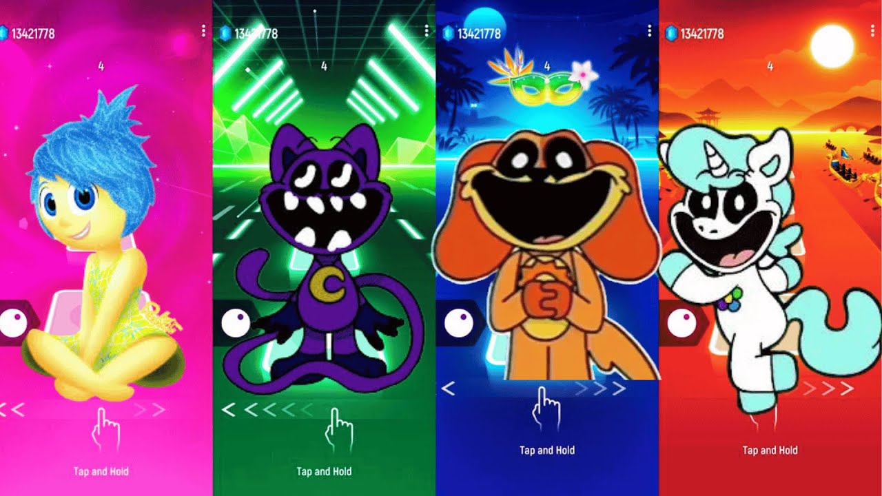 Inside Out 2 Joy Joy vs CatNap vs DogDay vs CraftyCorn - YouTube