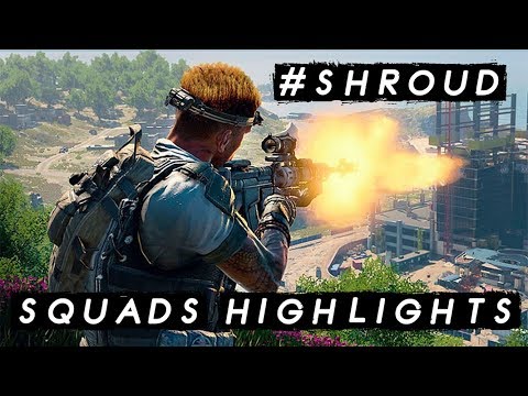 SHROUD PLAYS SQUADS IN BLACKOPS COD4 HIGHLIGHTS - YouTube