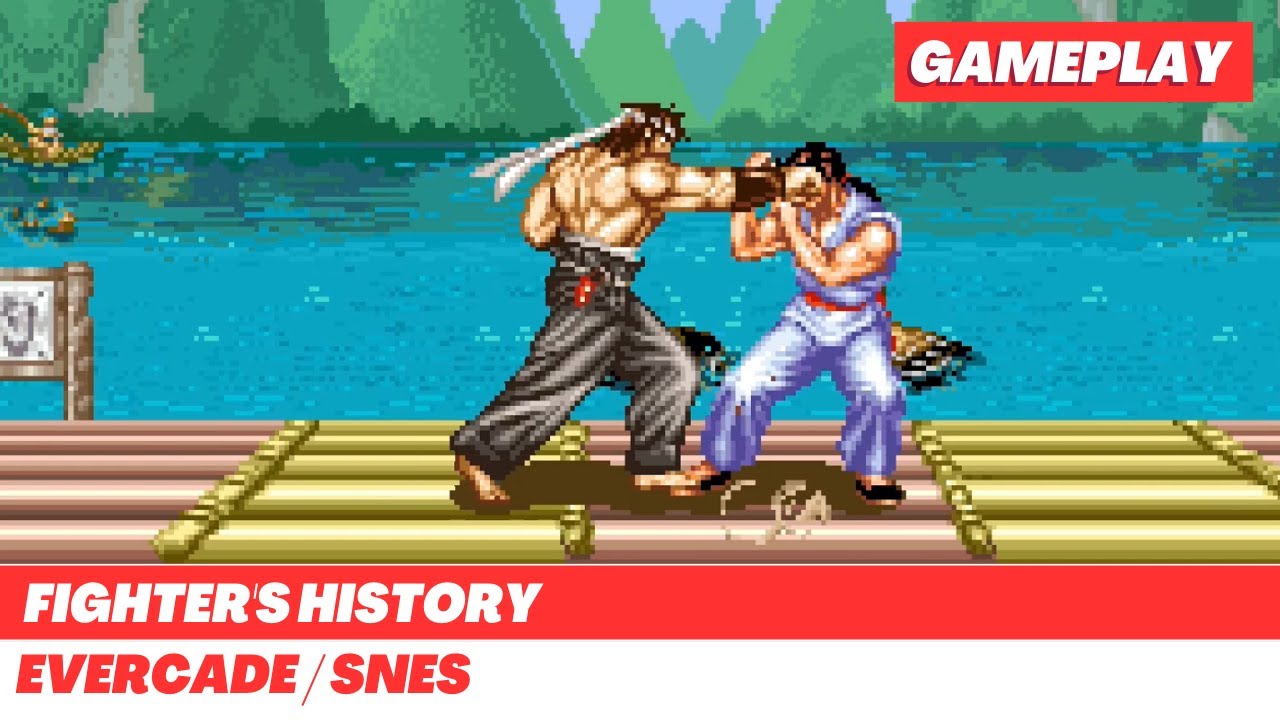 Fighter's History (1994) SNES / Evercade Gameplay / Full Playthrough ...
