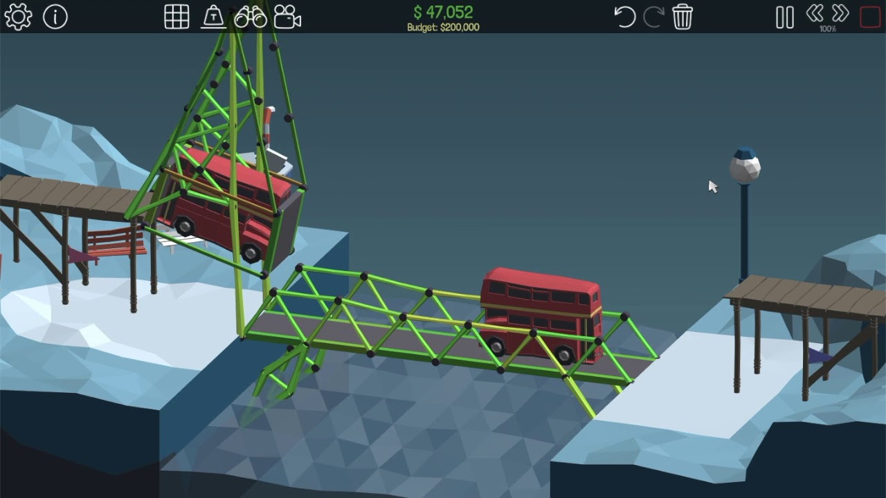 poly bridge 5-15 - YouTube