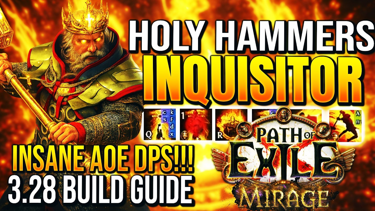 THIS HOLY HAMMER BUILD IS S-TIER IN 3.28! POE Holy Hammers Build (NEW ...