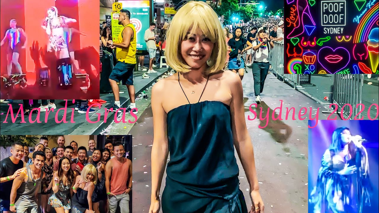 Mardi Gras Sydney 2020 Vlog I Parade I Ivy Poof Doof I The After Party ...