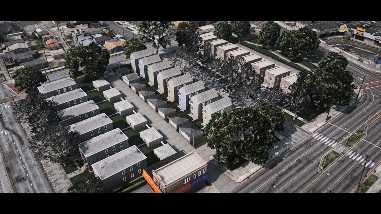 Chicago Hood v2 | MLO Fivem - Gta 5 | DeadlY Works - YouTube